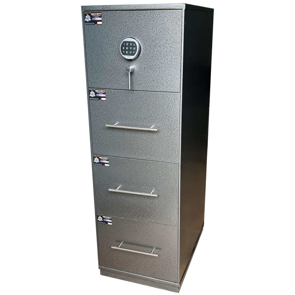 Archivador 4 Gavetas Alta Seguridad Clave Digital | Cajas Fuertes Y ...