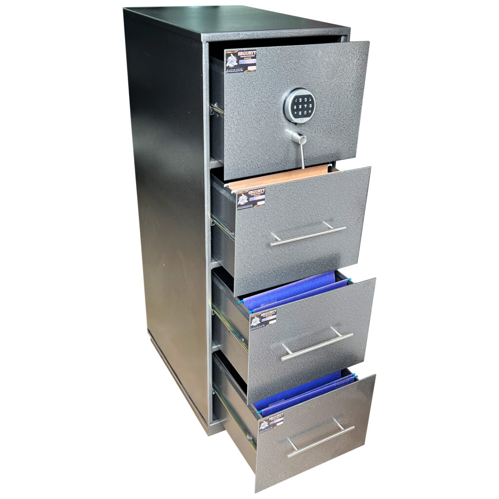 Archivador 4 Gavetas Alta Seguridad Clave Digital | Cajas Fuertes Y ...